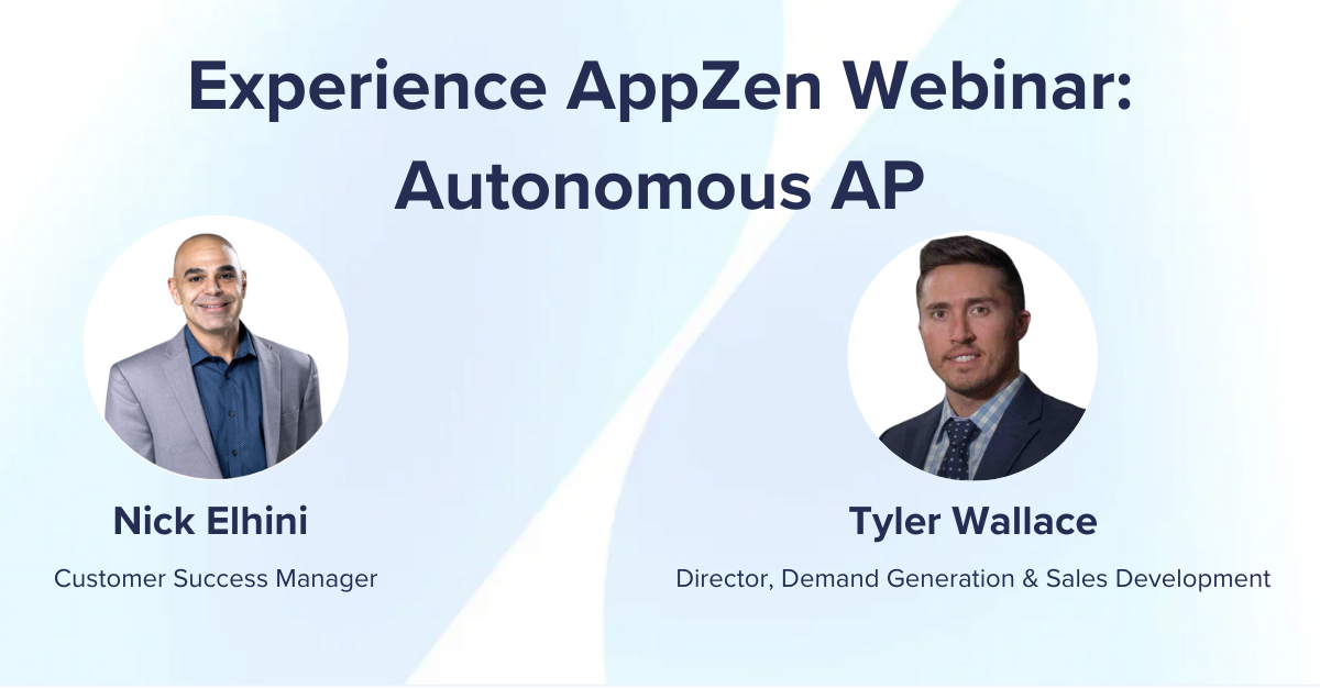 Webinars - AppZen Resources